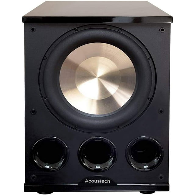 B I C Acoustech Elite Series PL-300 12 inch Powered Subwoofer-1400W ...