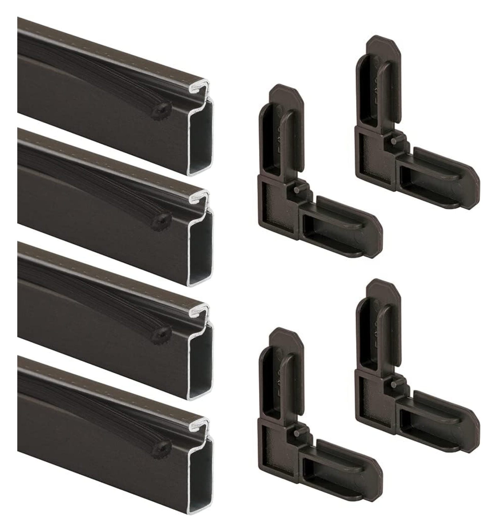 PL 7807, 5/16 in. x 3/4 in. x in, Aluminum, Bronze Finish Screen Frame ...