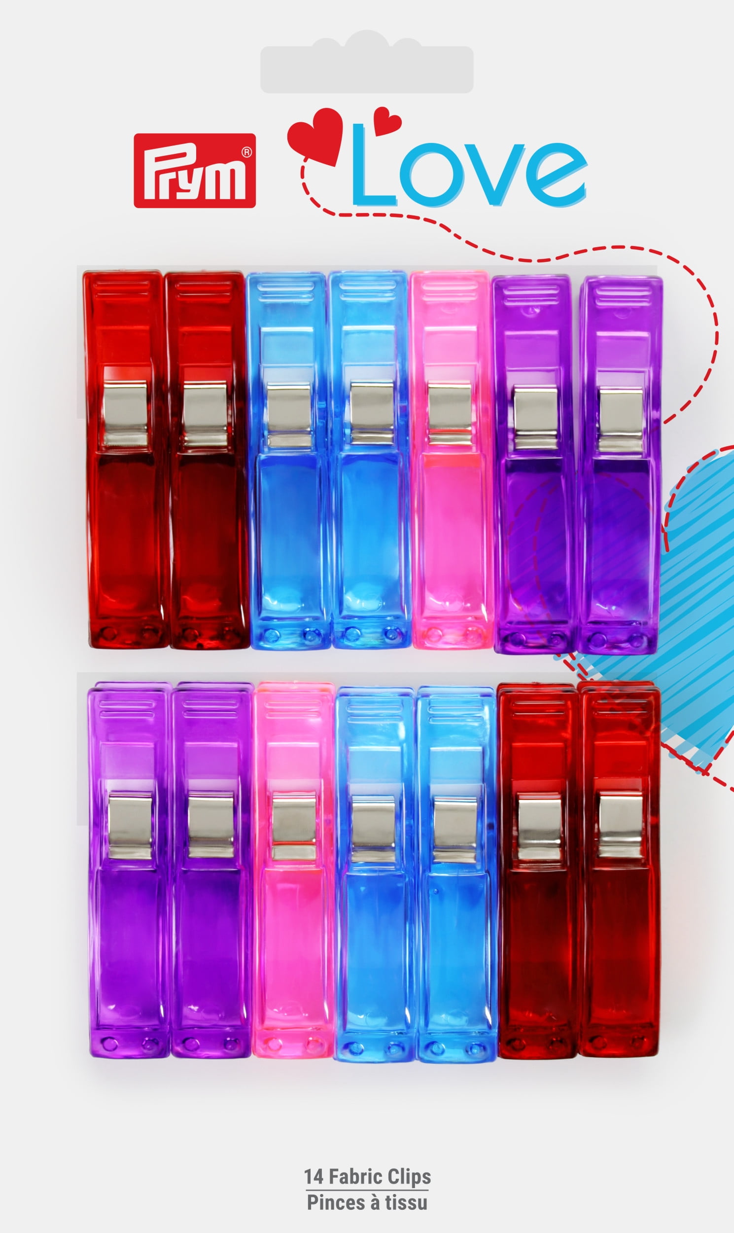 Prym Love Fabric Clips Large - Walmart.com