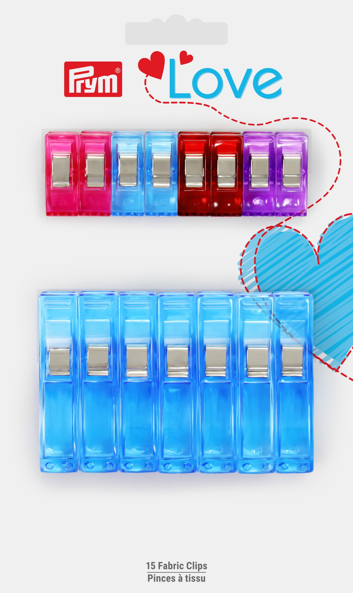 PL FABRIC CLIPS MIX - Walmart.com