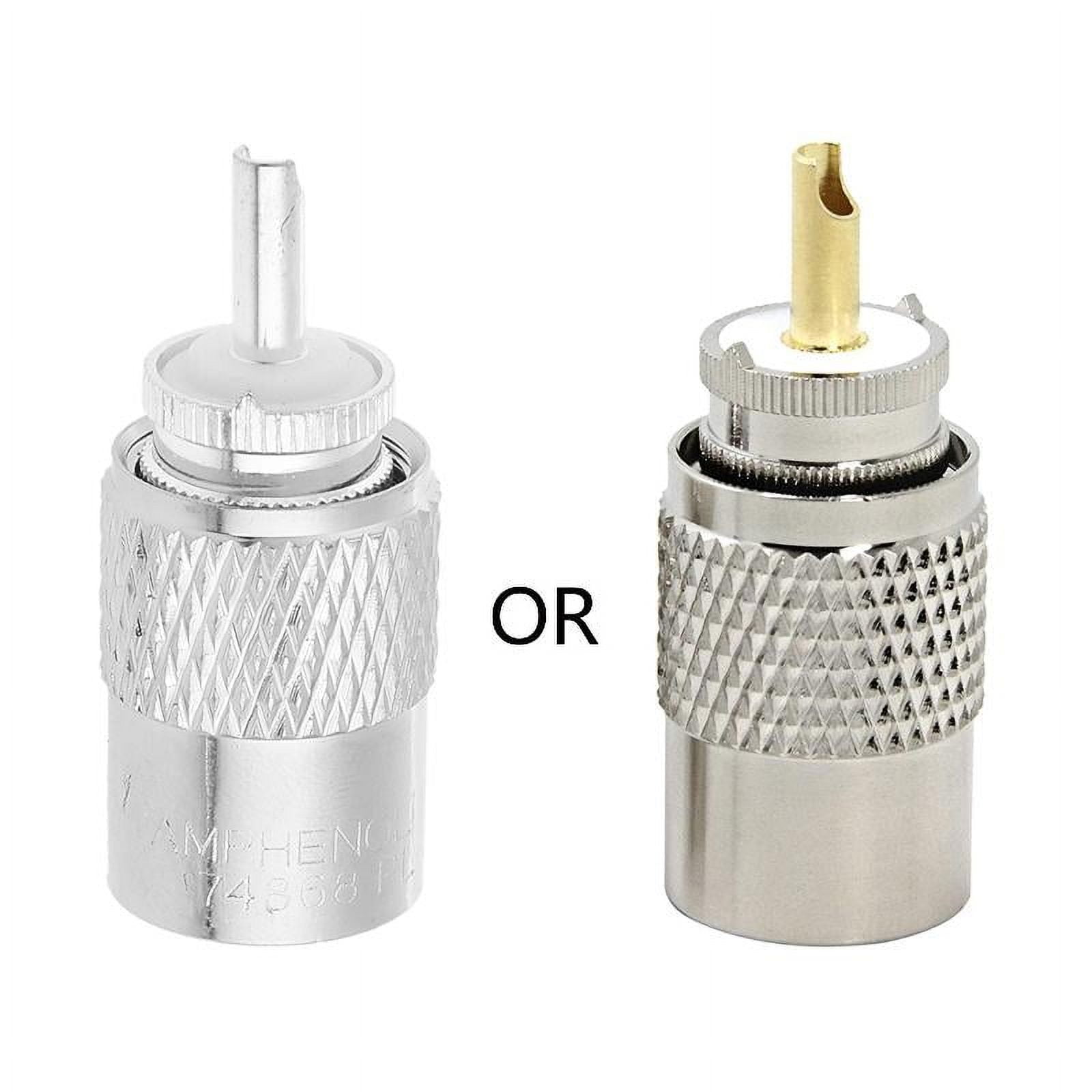 PL259 CB Radio Antenna Male Plug Connector for RG8X RG59 RG8 ...