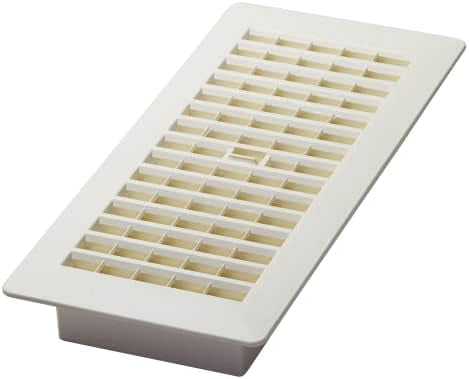 PL410-AL 4-Inch by 10-Inch Plastic Floor Register, Almond - Walmart.com
