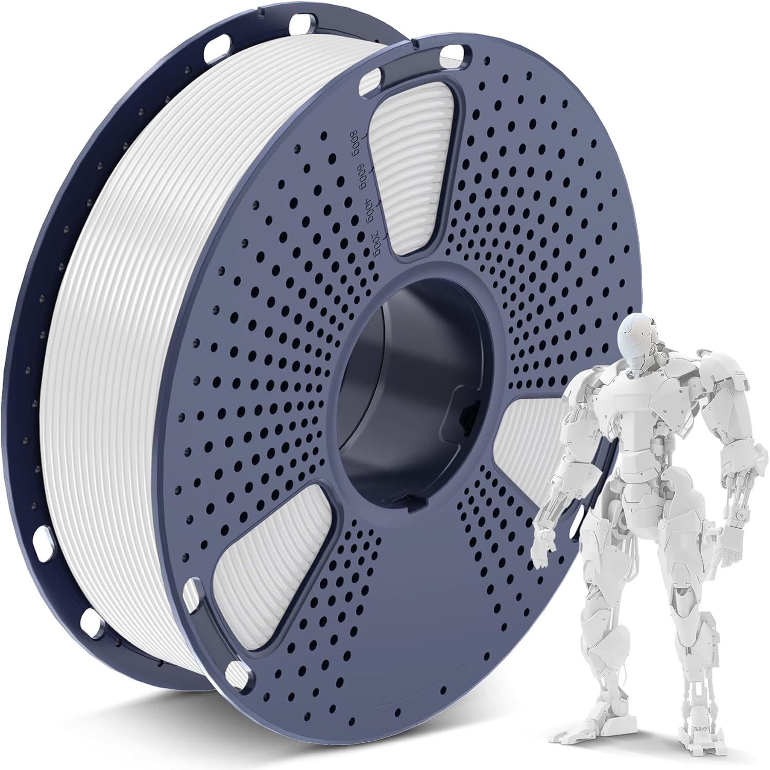 PLA 3D Printer Filament PLA Filament 1.75mm, Neatly Wound 3D Printing ...