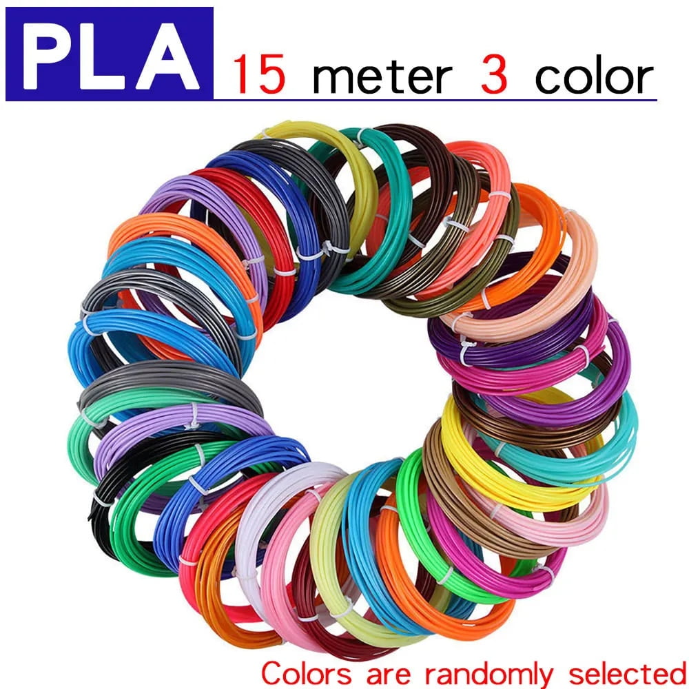 PLA Colored Odorless Safety Plastic 3D Pen Filament Diameter 1.75mm For ...