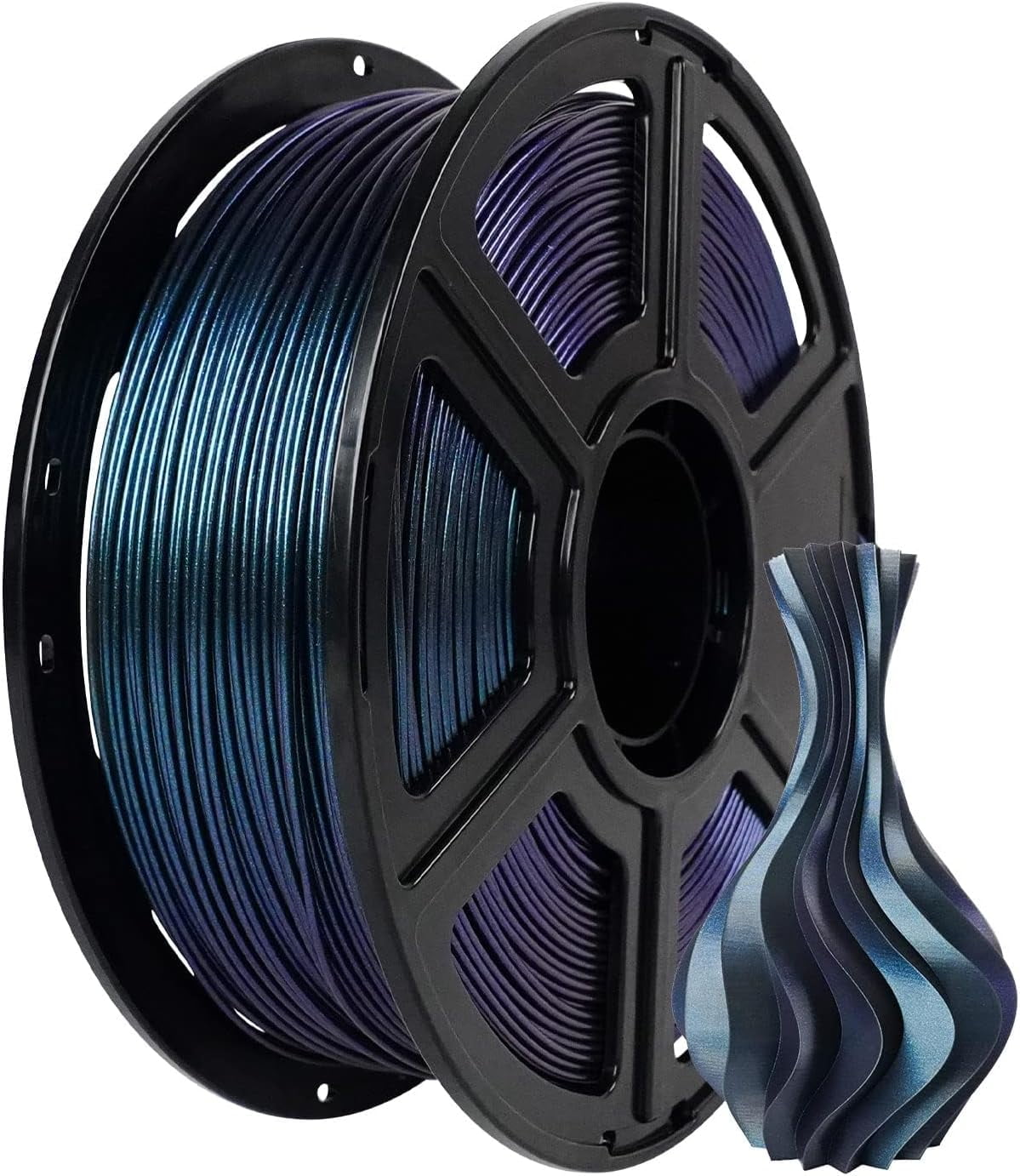 PLA Filament 1.75mm +/- 0.02mm Burnt Titanium, Color Changeable 3D ...