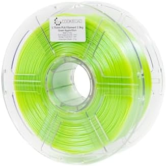 PLA Filament 1.75mm 1kg Iridescent Glitter 3D Printer Filament - Green ...
