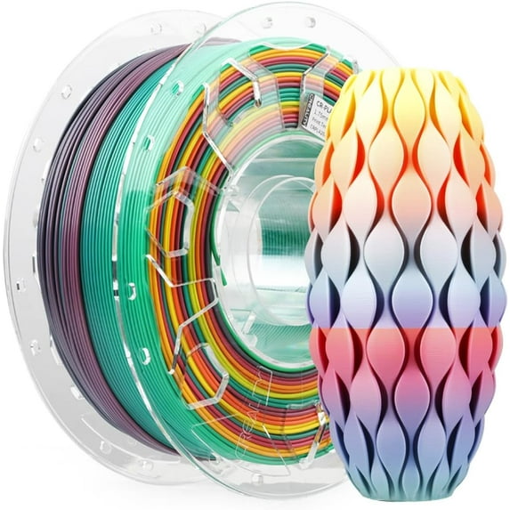 PLA Filament 1.75mm, 3D Printer Filament, 1.0kg (2.2lbs) Spool, No Warp ...