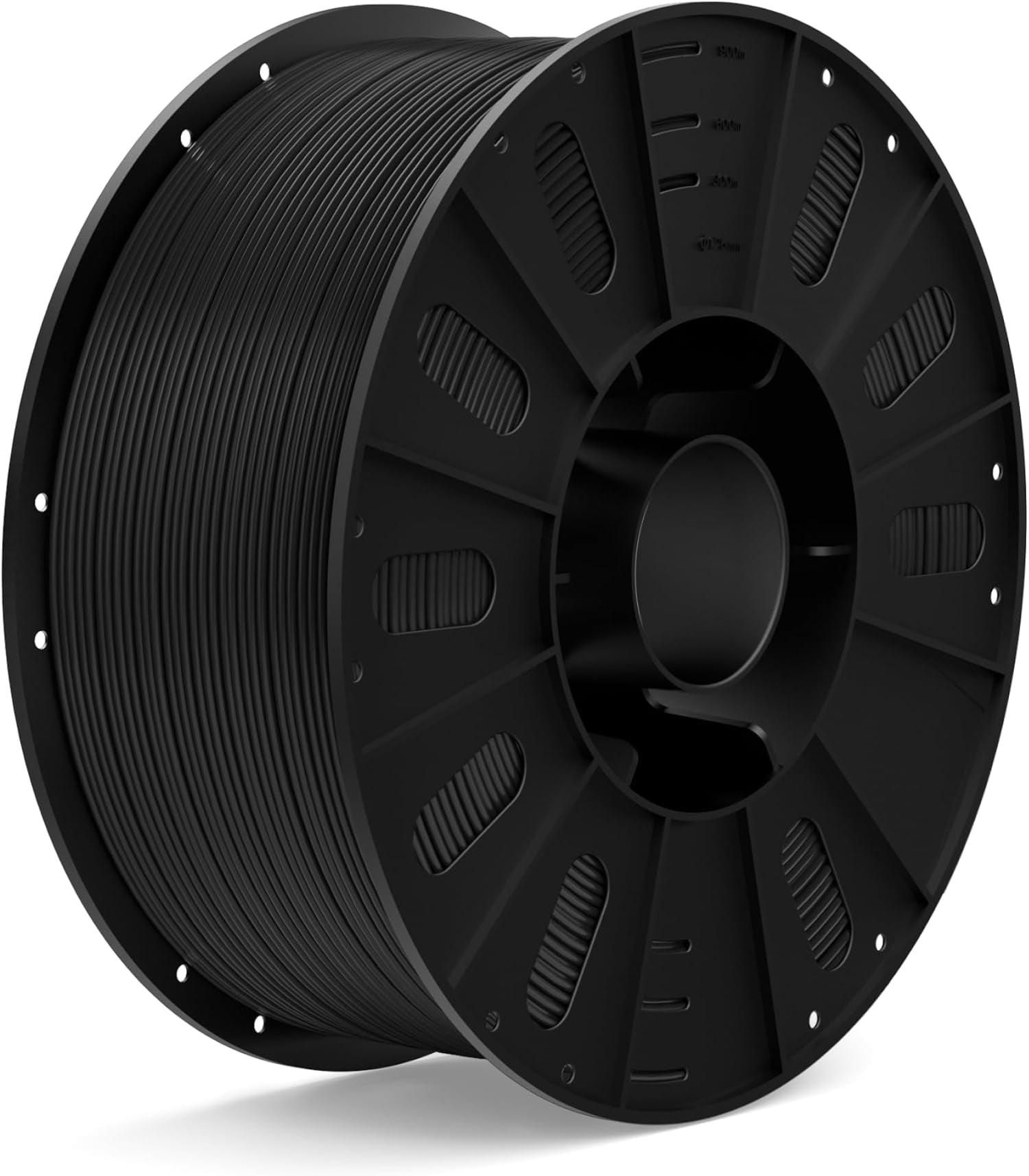 PLA+ Filament 1.75mm Black 3KG, High Toughness PLA Printer Filament ...