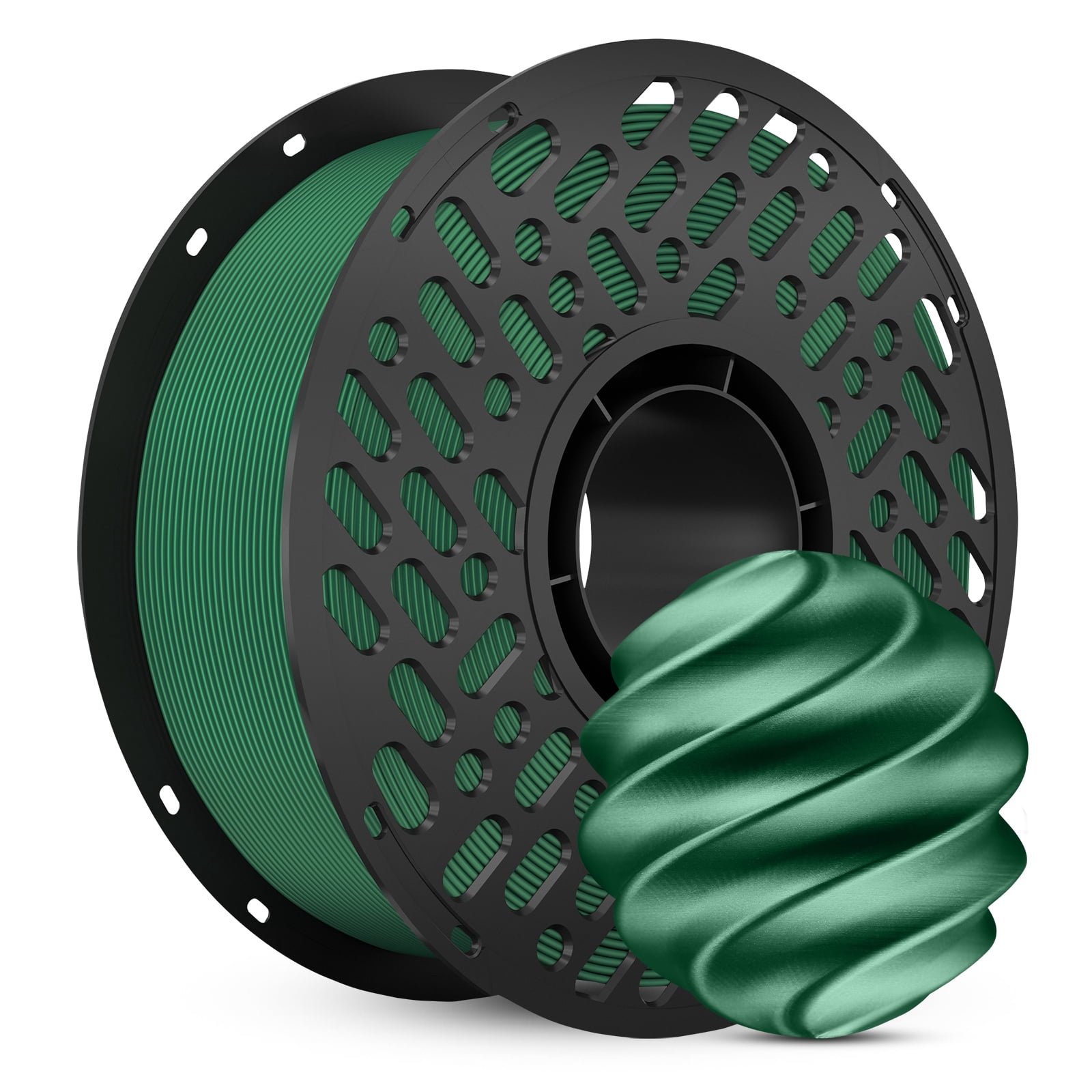 PLA Metallic 3D Printer Filament 1.75mm, Shiny Metal-Like Finish, Low ...