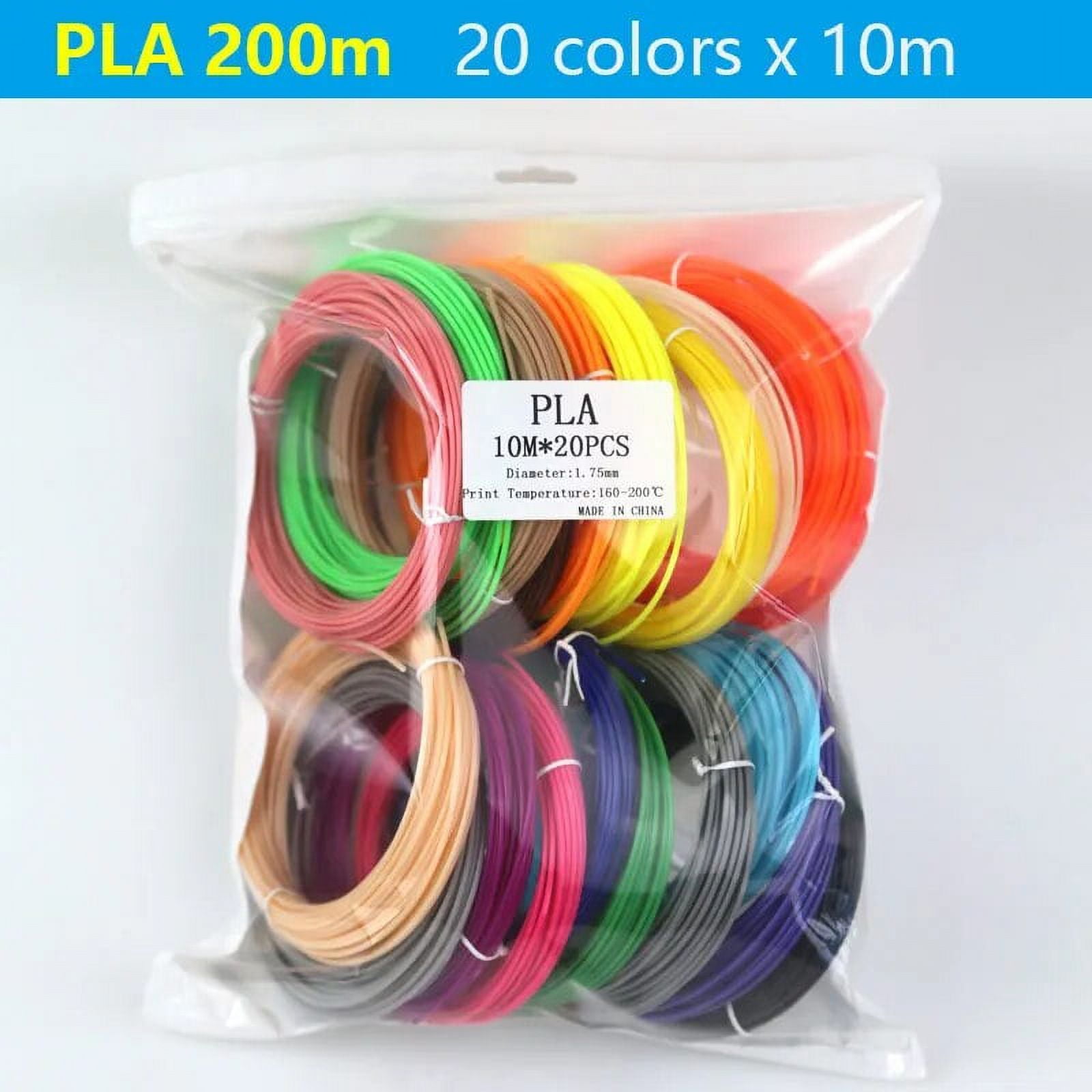 PLA/PCL/ABS Filament For 3D Pen Diameter 1.75mm Plastic ,Vivid colors ...