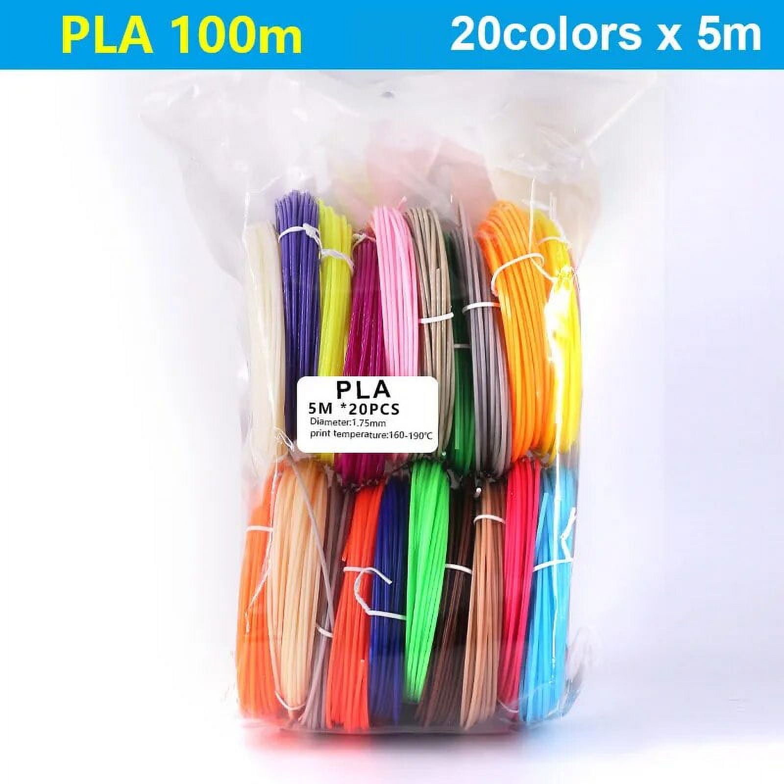 PLA/PCL/ABS Filament For 3D Pen Diameter 1.75mm Plastic ,Vivid colors, non repetitive colors ...