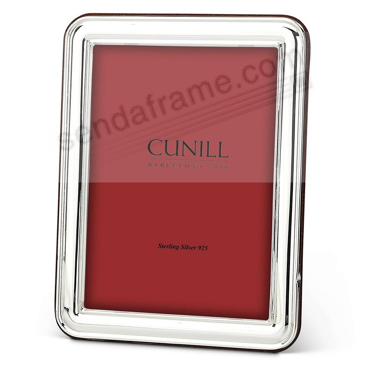 PLAIN Rounded Corners Fine Sterling Silver 4x6 Bevelled frame br by ...