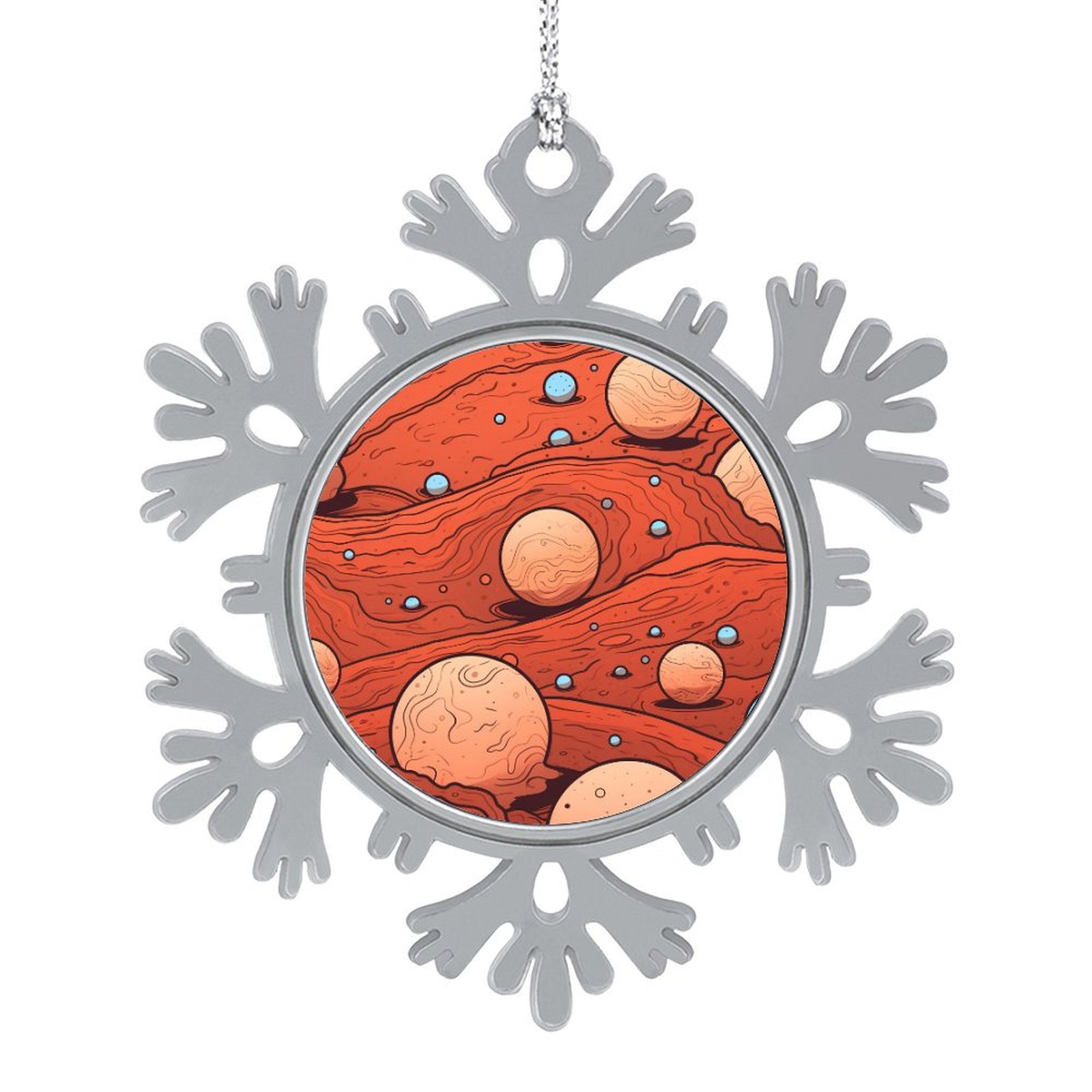 PLANET MARS Christmas Ornaments Universe Solar System Christmas Tree ...