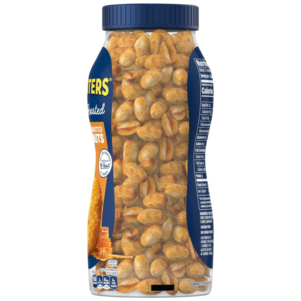 PLANTERS Dry Honey Roasted Peanuts - Walmart.com