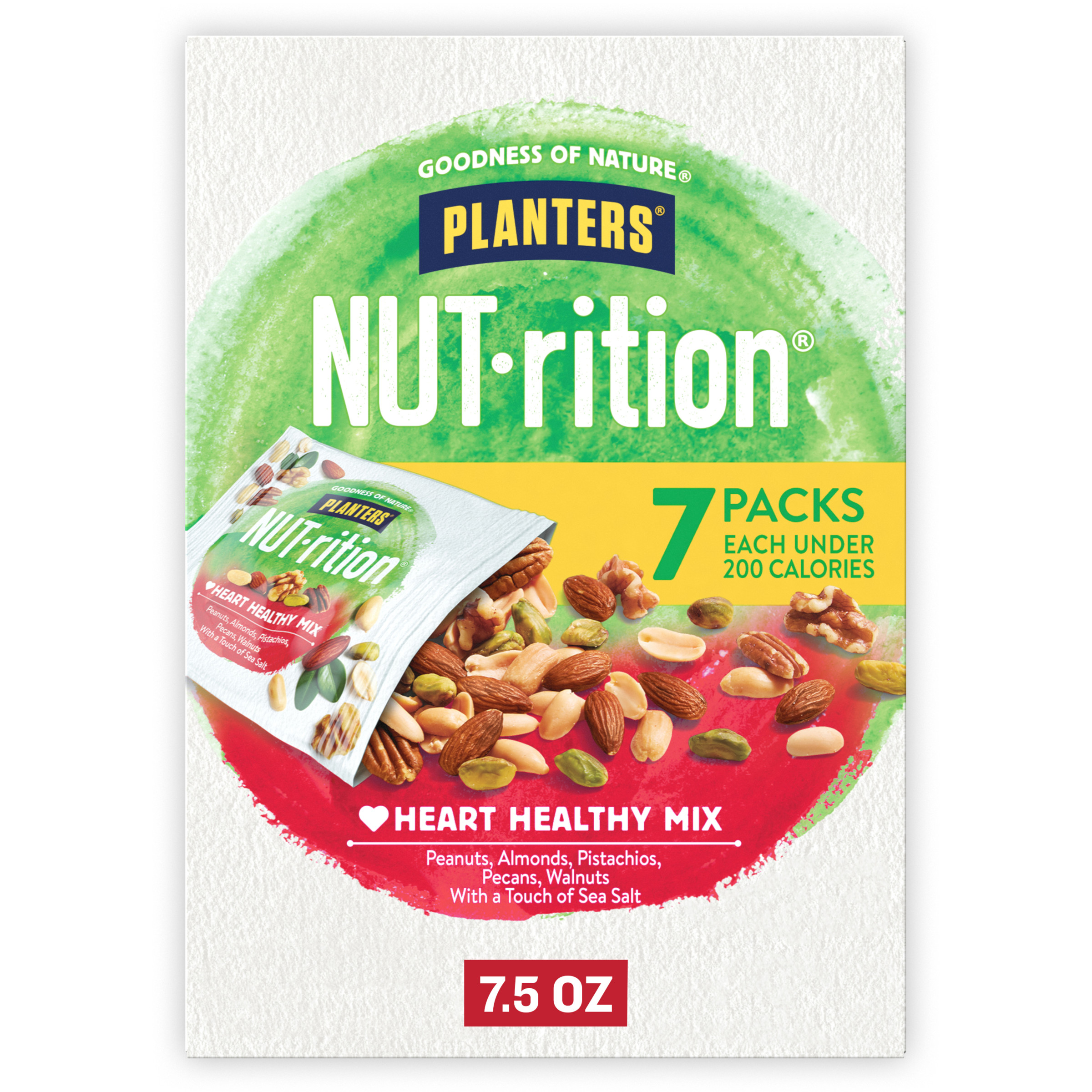 Planters Nuts & Chocolate Single Serve Trail Mix with Roasted Peanuts ...
