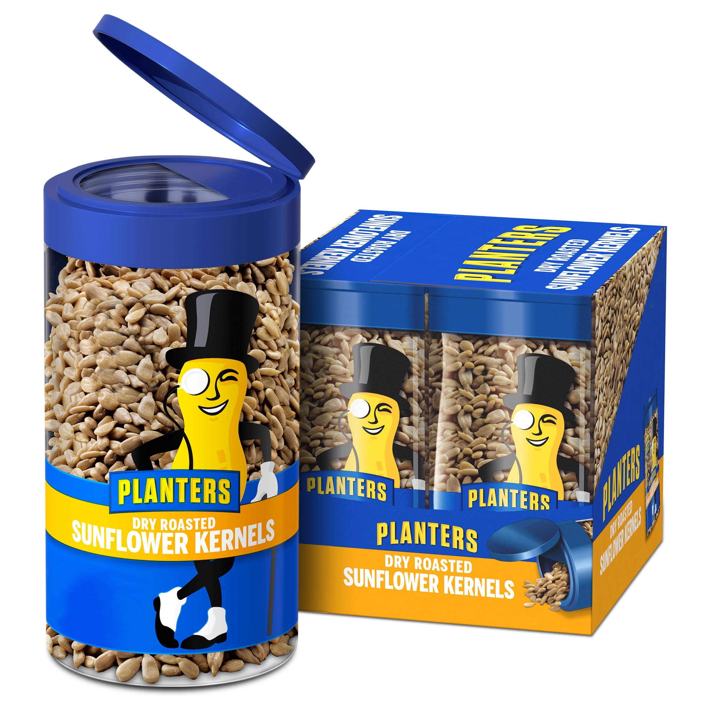 PLANTERS Pop & Pour Dry Roasted Sunflower MDH1Seeds to Eat, Road Trip ...