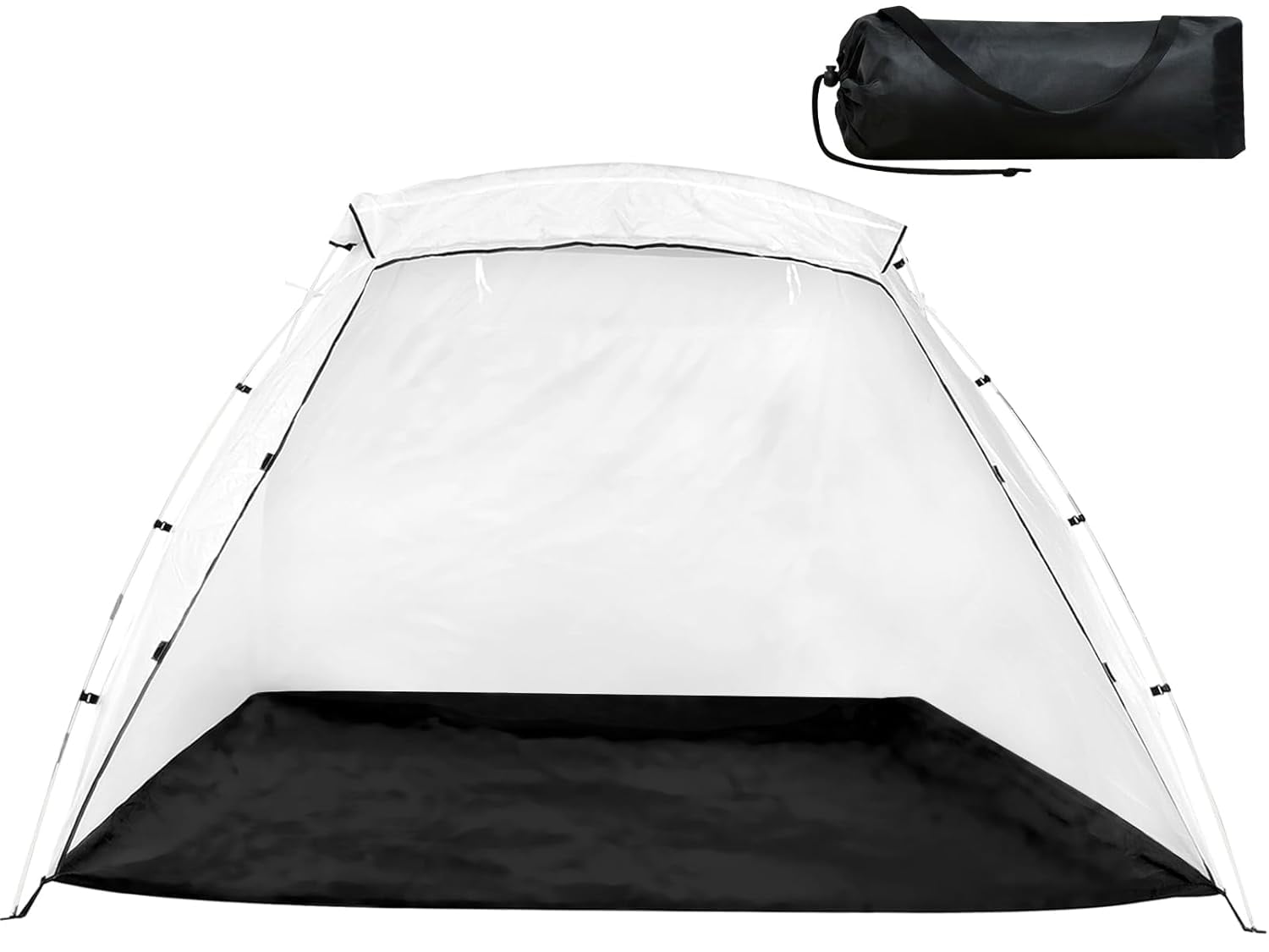 PLANTIONAL Portable Paint Tent for Spray Painting 84x6x55ft Large Spray ...