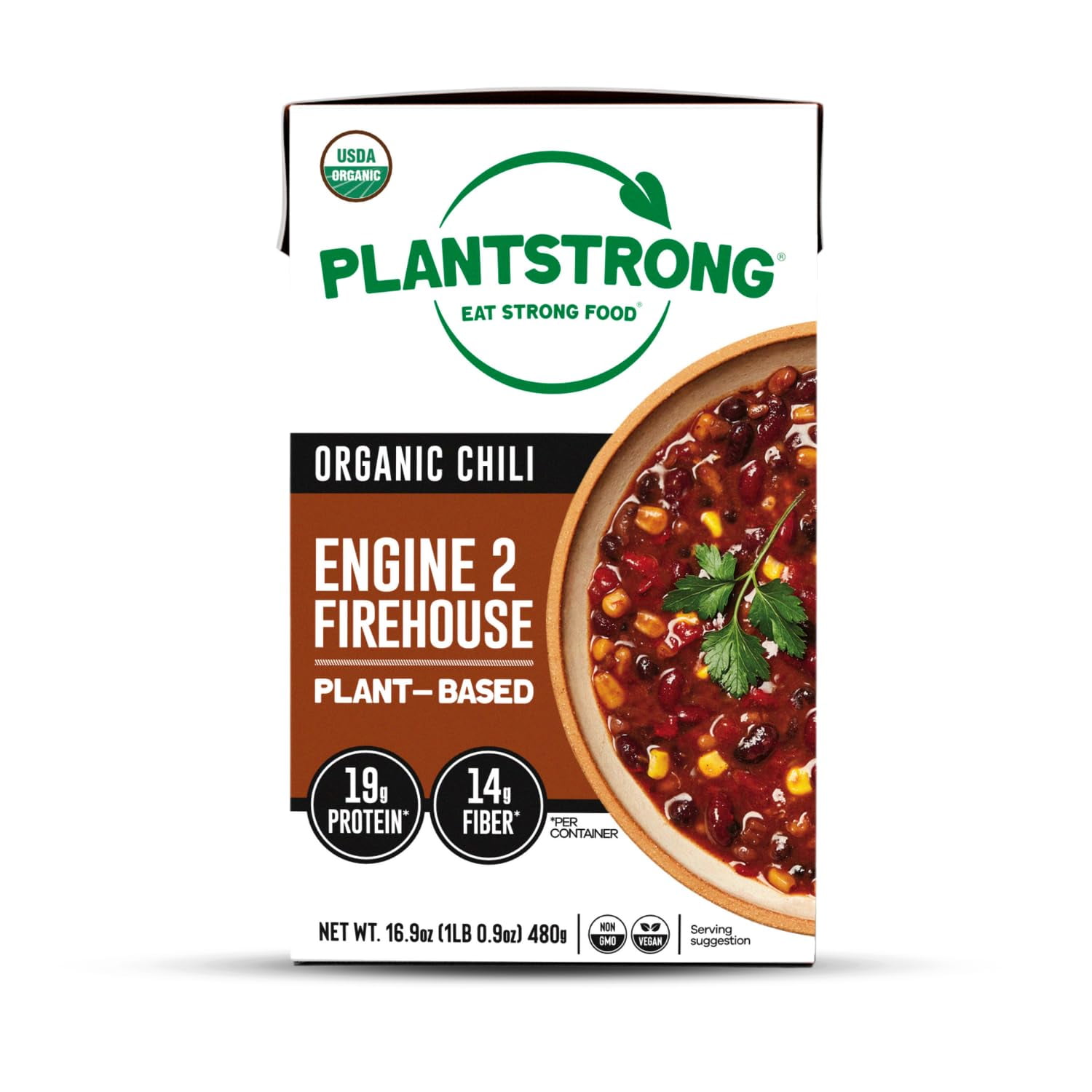 PLANTSTRONG Engine 2UMRT Firehouse Chili Soup - Organic, Plant-Based ...