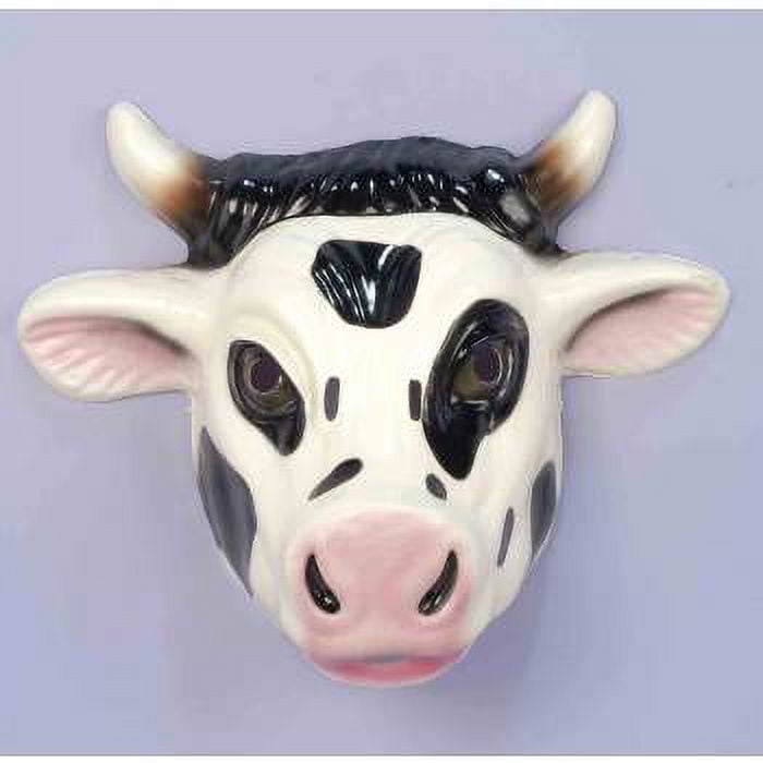 PLASTIC ANIMAL MASK-COW - Walmart.com