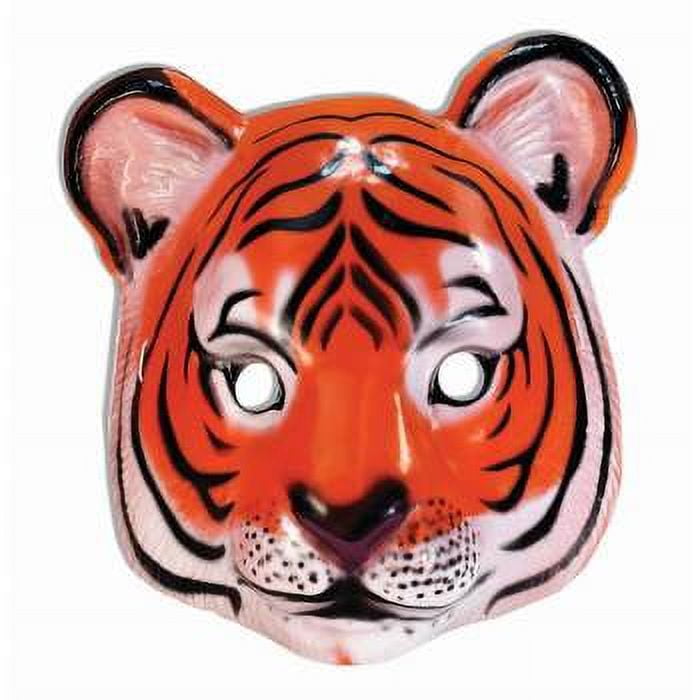 PLASTIC ANIMAL MASK-TIGER - Walmart.com