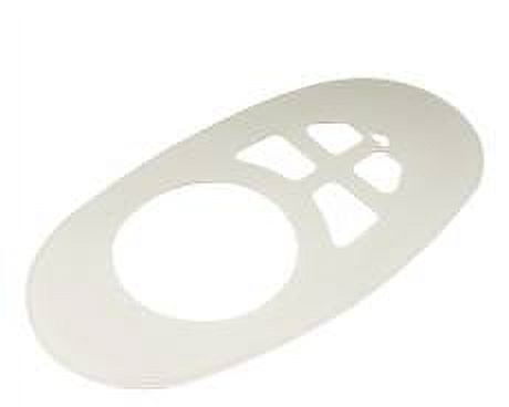 PLASTIC TOILET BASE PLATE SQUARE NOSE per 4 Each - Walmart.com