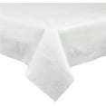 PLASTICPRO Disposable 3 Ply Paper & Plastic Tablecloth Set for Large ...