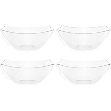 Large Clear Plastic Bowl