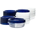 PLASTICPRO 8 Oz Clear Deli Containers with Lid, Reusable, Leak ...