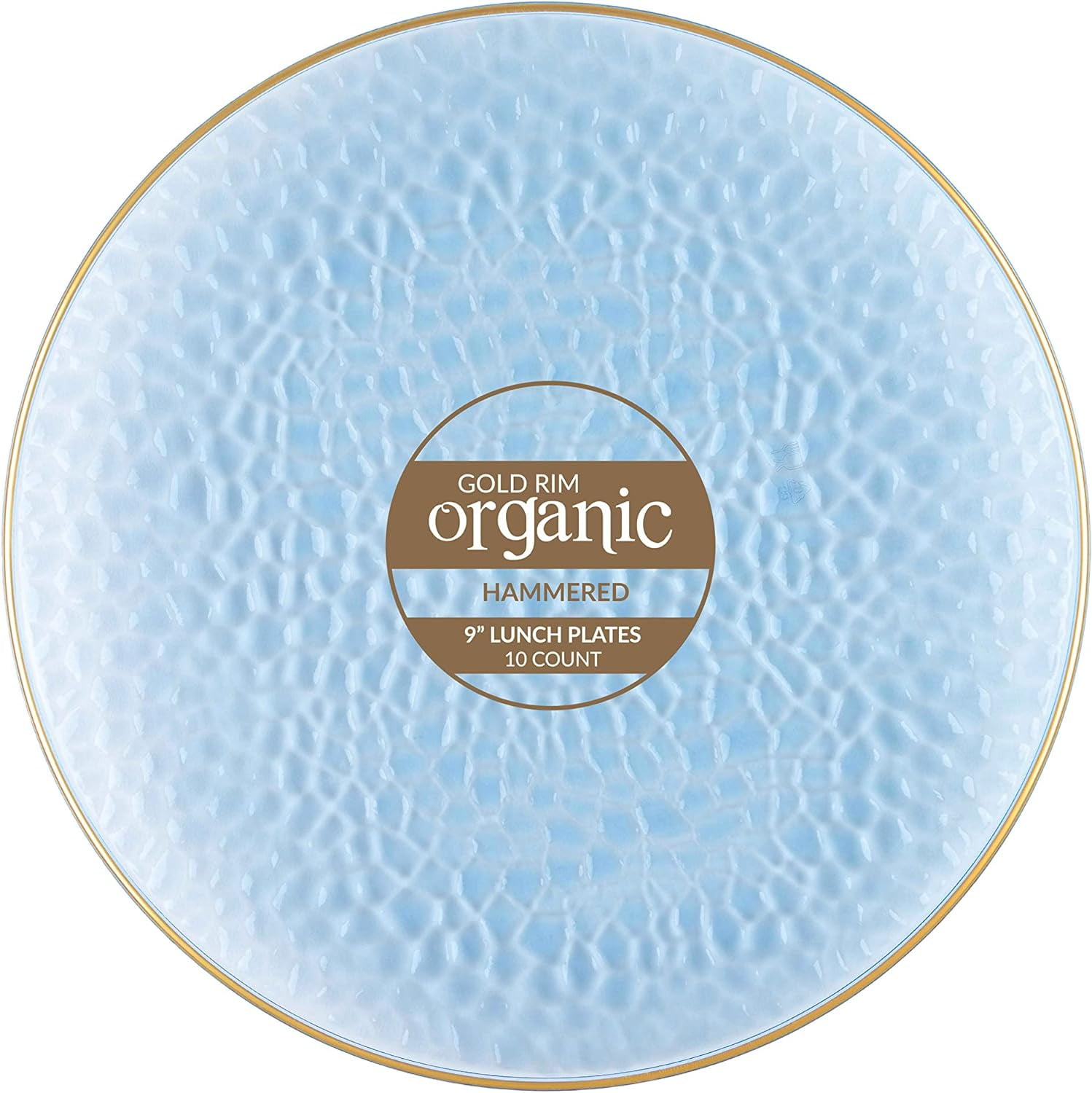 PLASTICPRO Pack of 30 Disposable Plastic Plates Fancy Dinner Plate ...