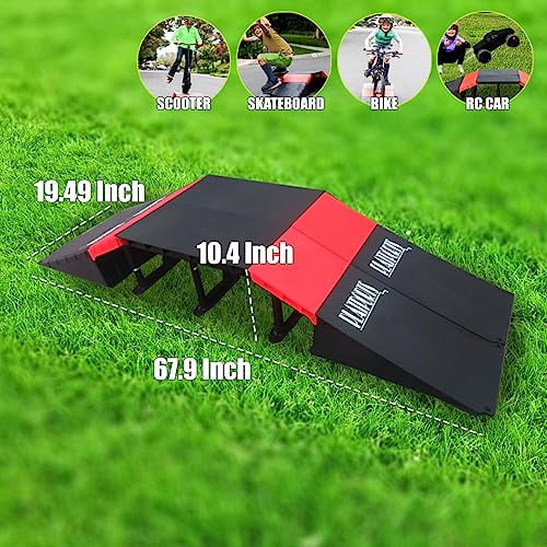 PLATPORTS Skateboard Ramp Bike Ramp Skate Ramp RC Ramp BMX Ramp RC Car ...