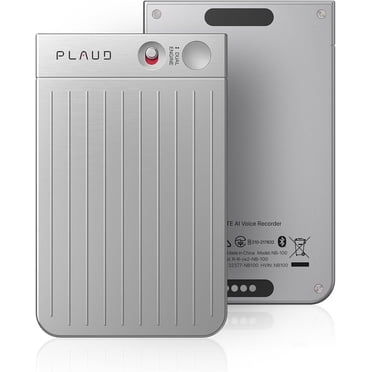PLAUD NotePin AI Voice Recorder, App Control, Transcribe & Summarize ...