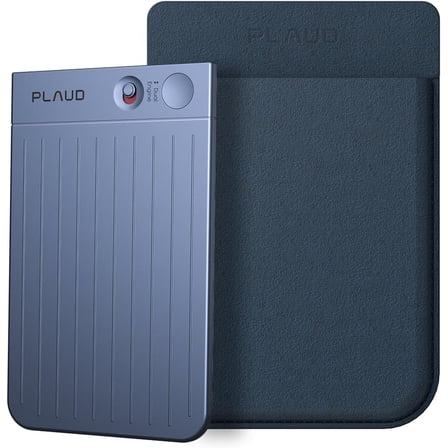 PLAUD NotePin AI Voice Recorder with App Control, 64GB, 20H Recording ...