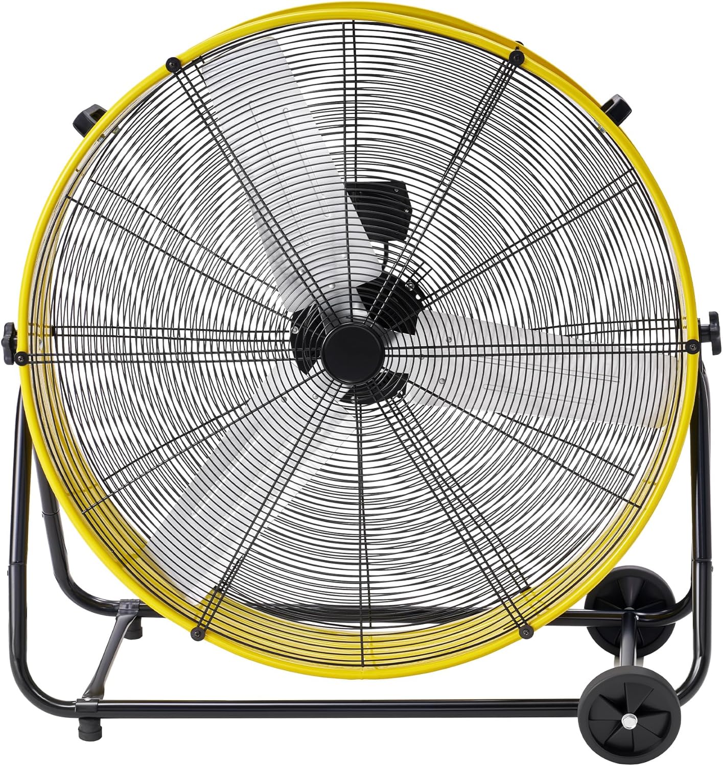 PLAUIN 36" Industrial Floor Fan, High Velocity Drum Fan with 3 Speeds ...