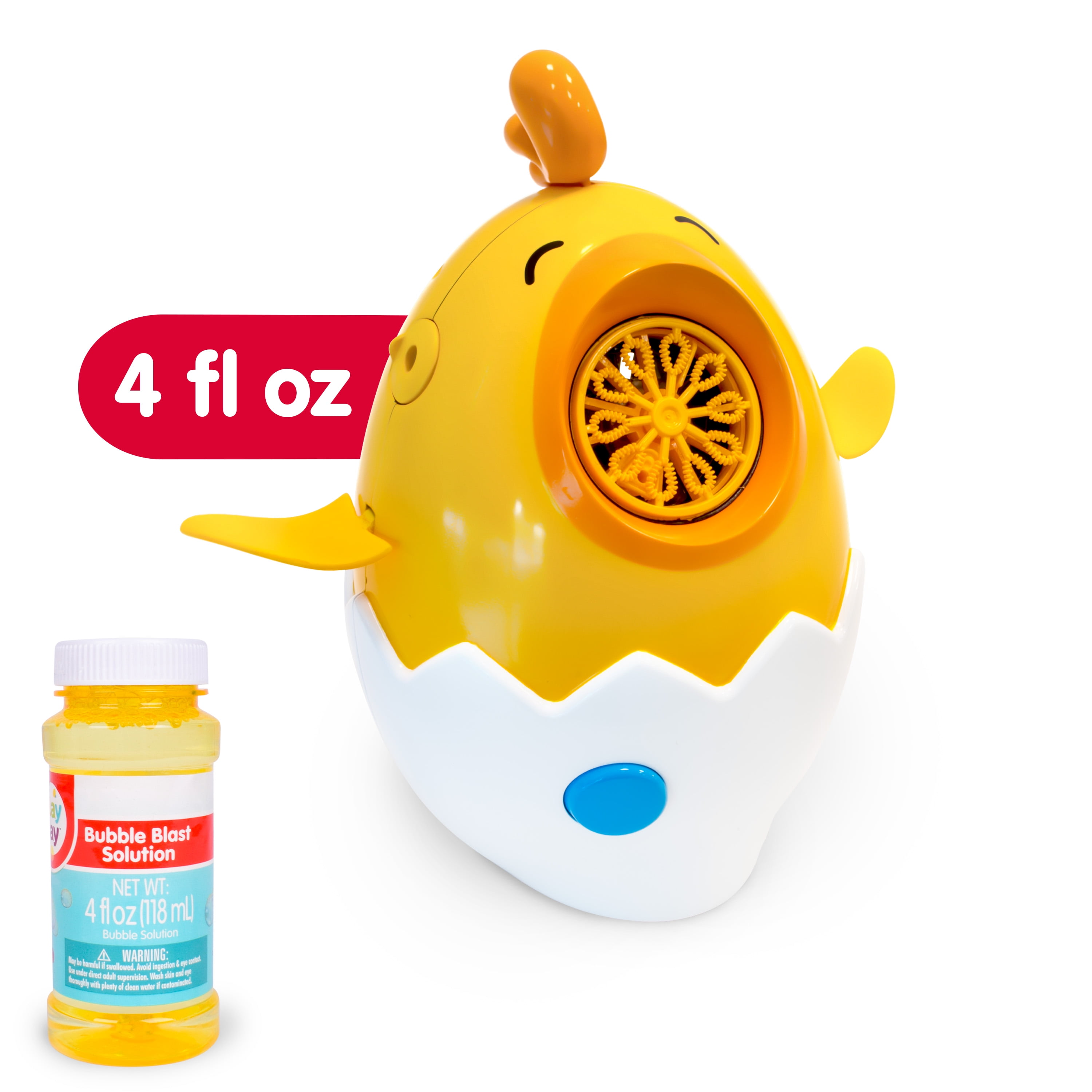 Play Day Dancing Chick Bubble Blower with 4 fl oz solution for Children ...