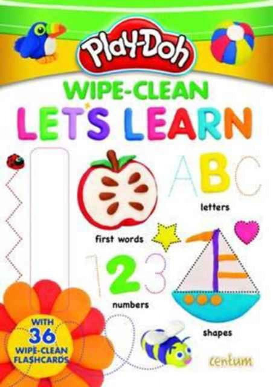PLAY DOH WIPE CLEAN LETS LEARN ACTIVITY - Walmart.com