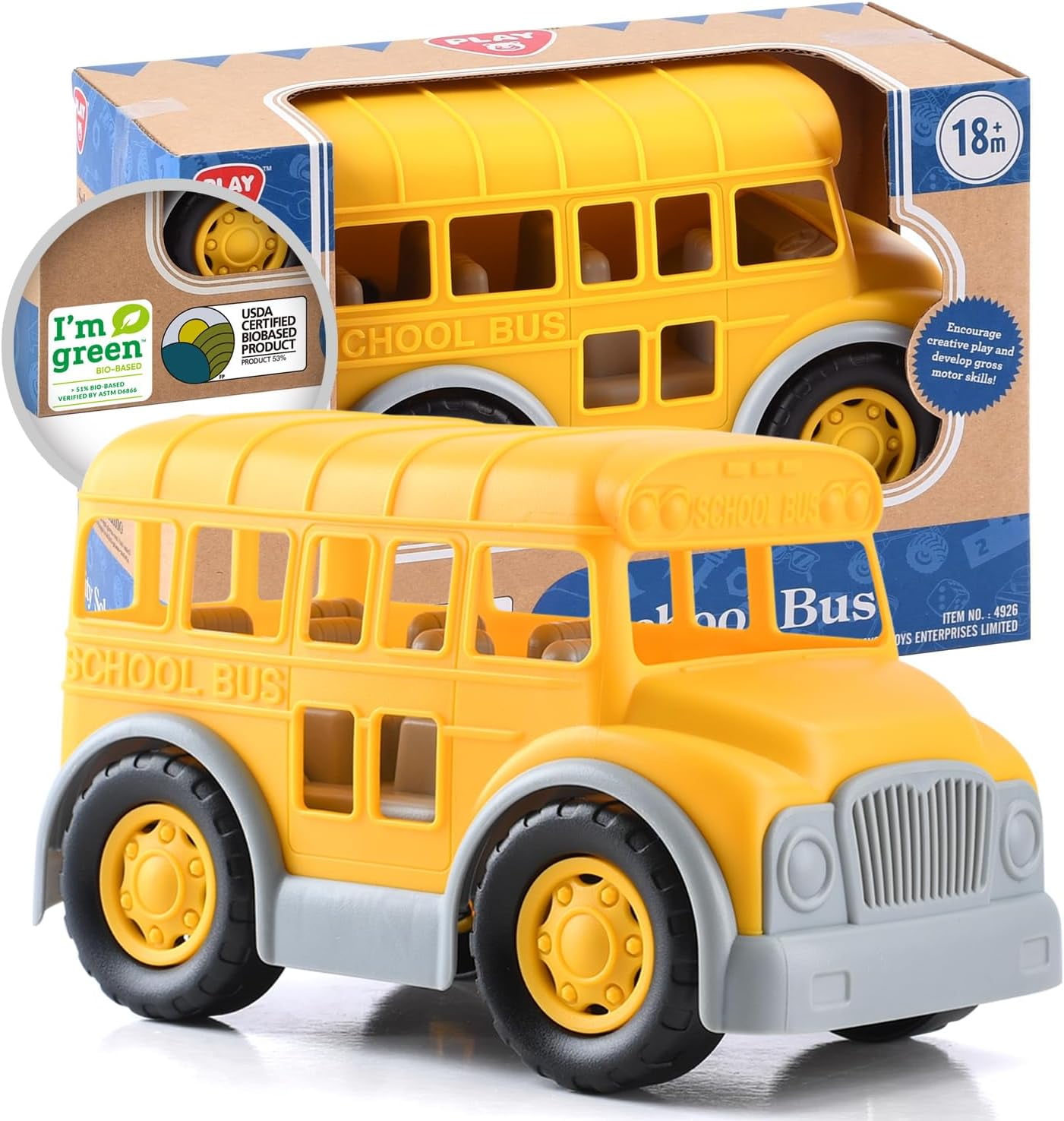 PLAY Push & Play Preschool Truck Toy for Toddlers 1-3 Years ...
