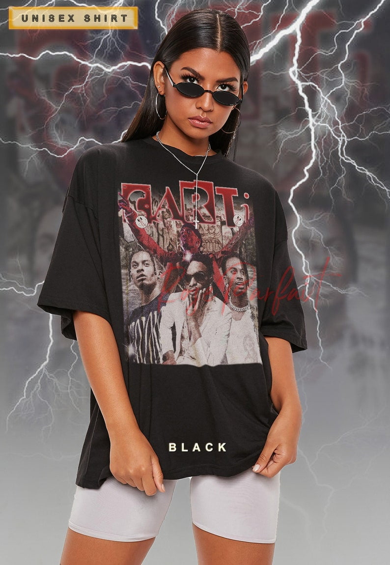 PLAYBOI CARTI Retro T-shirt - Playboi Carti Vintage Shirt, Rapper ...