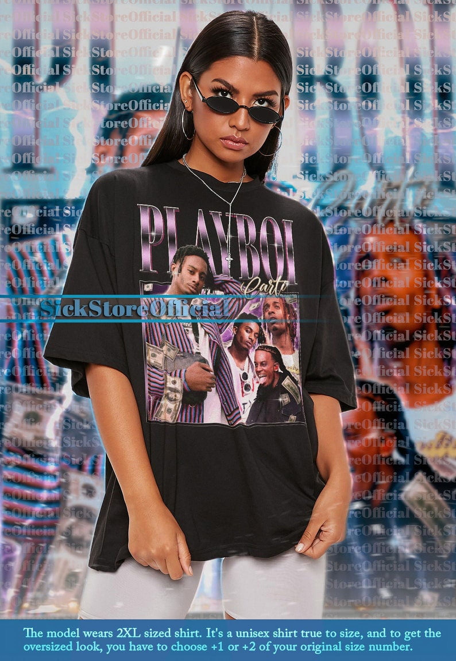 PLAYBOI CARTI Vintage Shirt, Rapper Hip hop Playboi Carti, Playboi ...