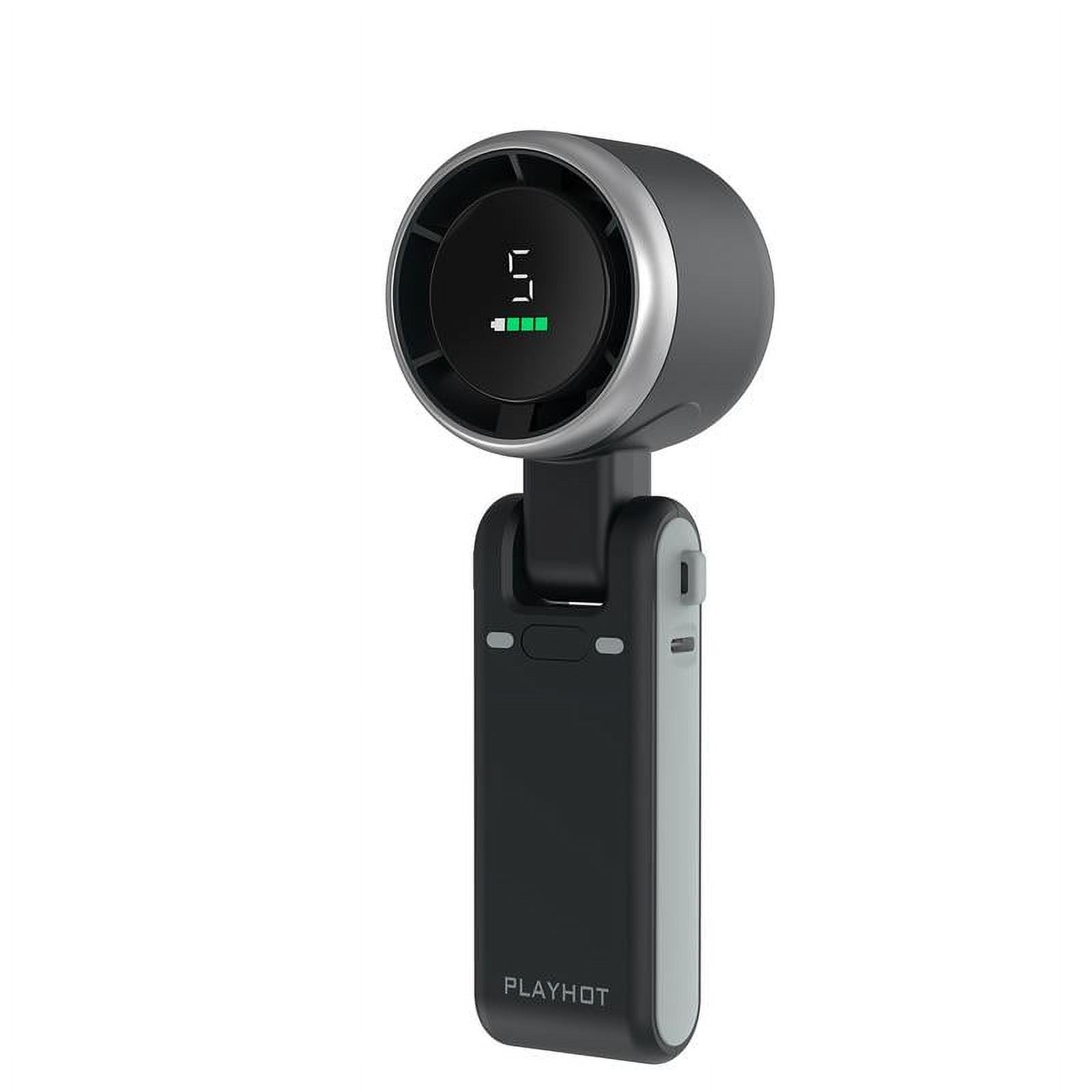 PLAYHOT Portable Handheld Turbo Fan - 5 Gears, 4000mAh Battery (Up to ...