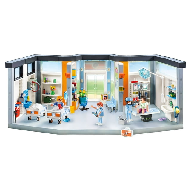 PLAYMOBIL Furnished Hospital Wing - Walmart.com