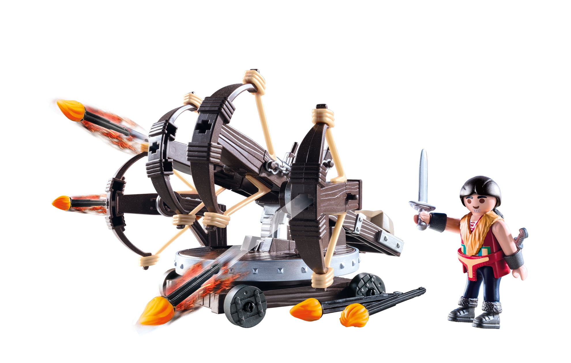 PLAYMOBIL How to Train Your Dragon Eret with 4 Shot Fire Ballista ...