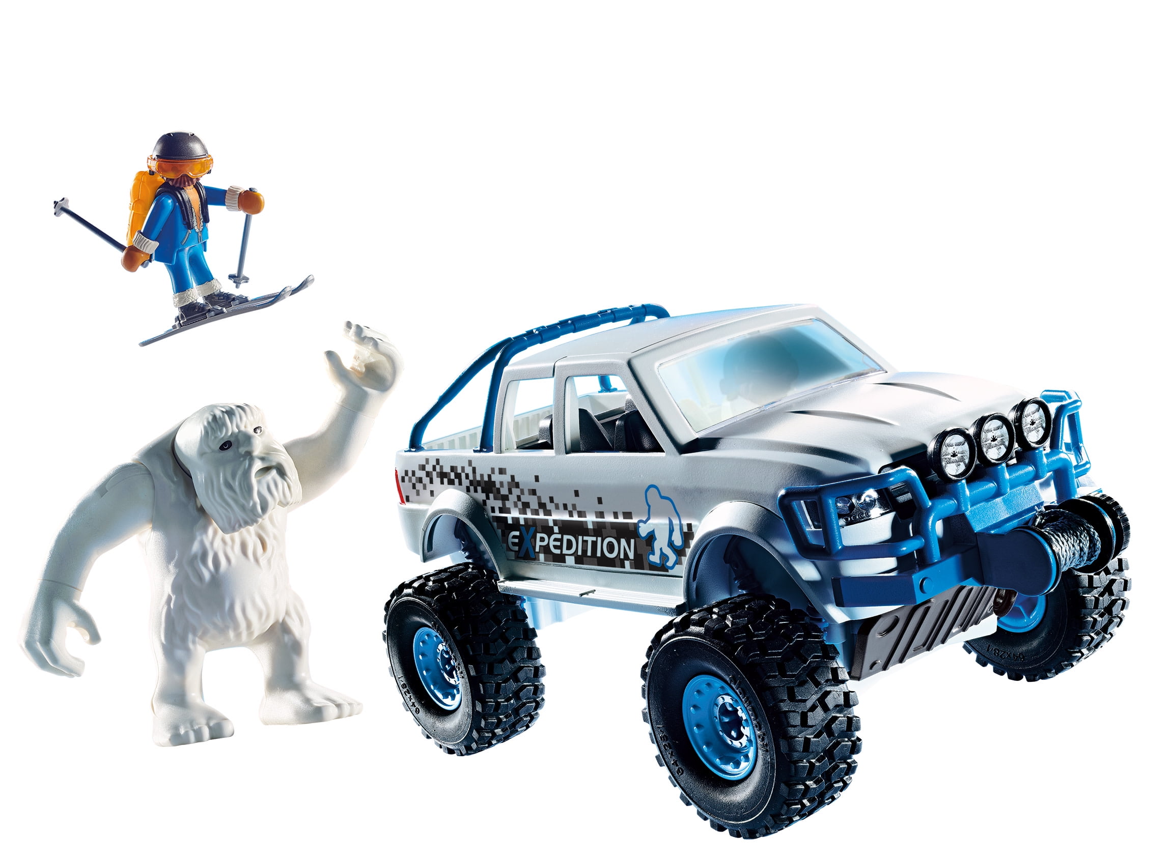 PLAYMOBIL Snow Beast Expedition Vehicle Playset, Includes Yeti Figure ...