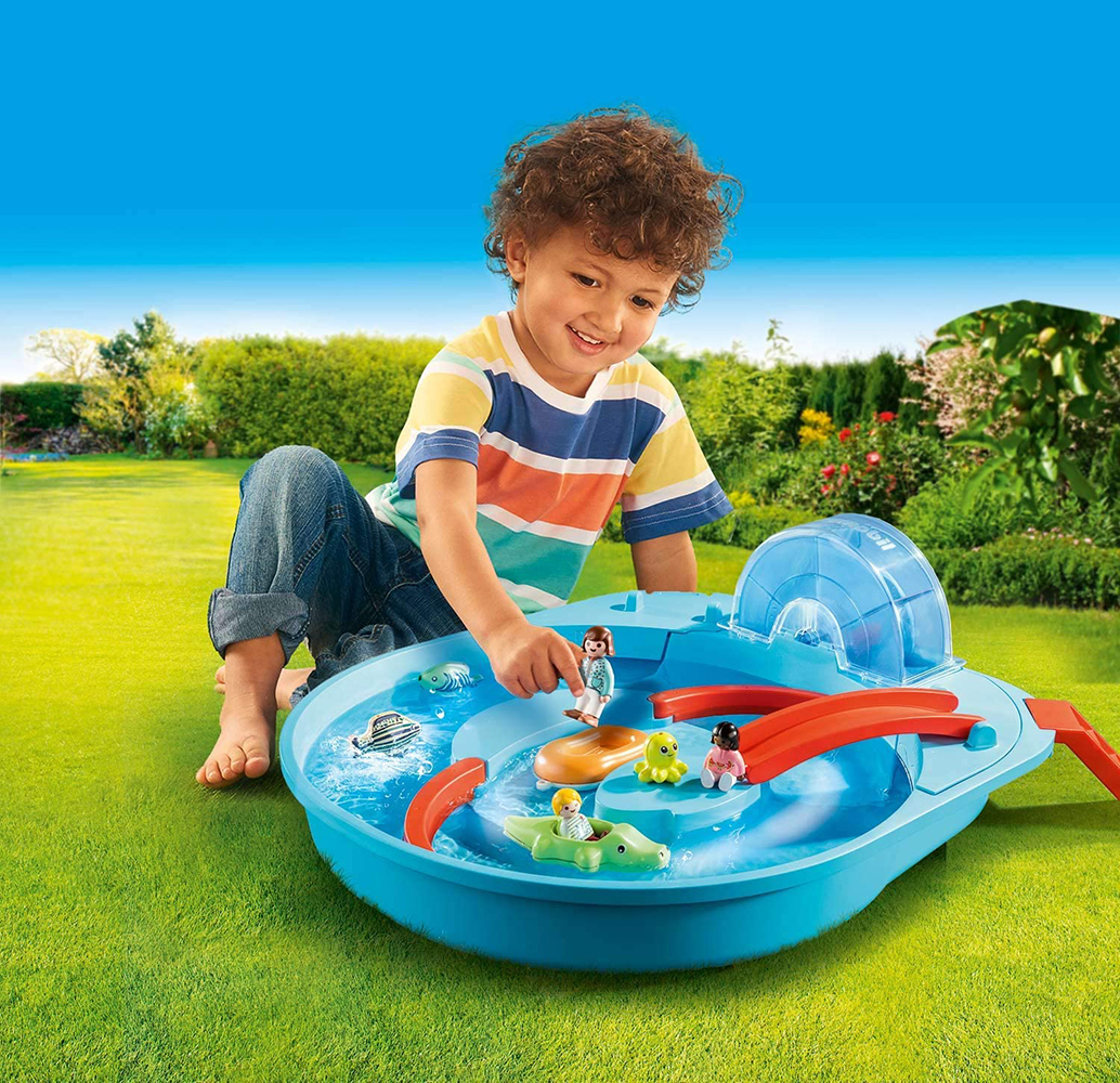 Little Tikes Spiralin' Seas Waterpark with Lazy River Splash Action for ...
