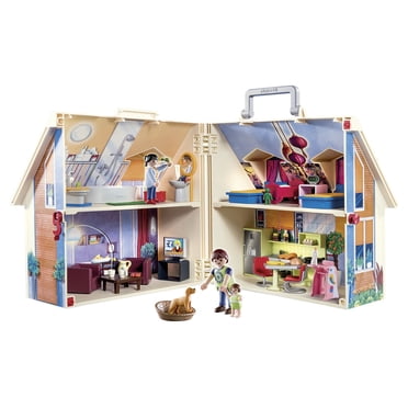 KidKraft Tote-ables™ Portable Cottage Dollhouse with Doll Included ...