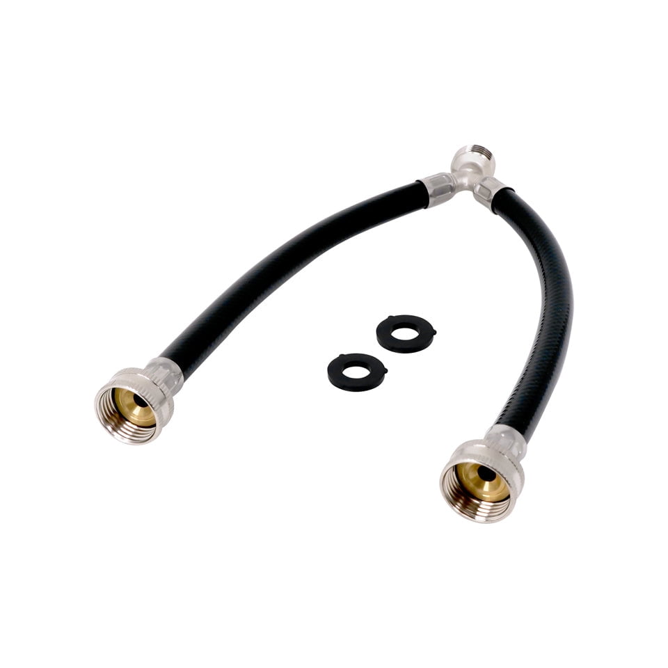 PLB83661204 EvertechPRO Washing Machine Hoses - 12 Inch Y Mixer Hose ...