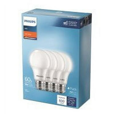 Philips LED Light Bulb, A19, Yellow, 60 WE - Walmart.com