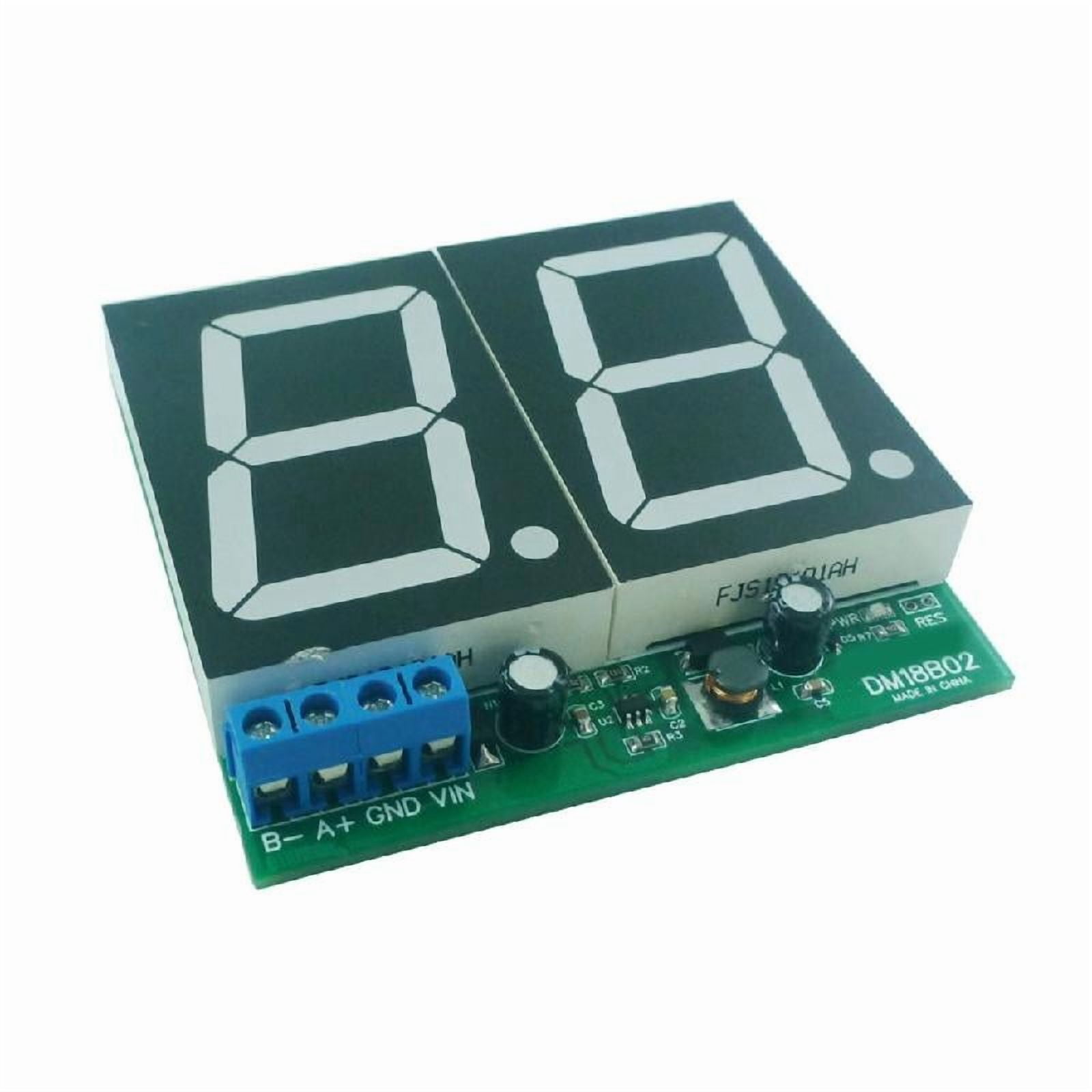 PLC Compatible RS485 Modbus 1.8" Digital LED Display Module DC12V 24V ...