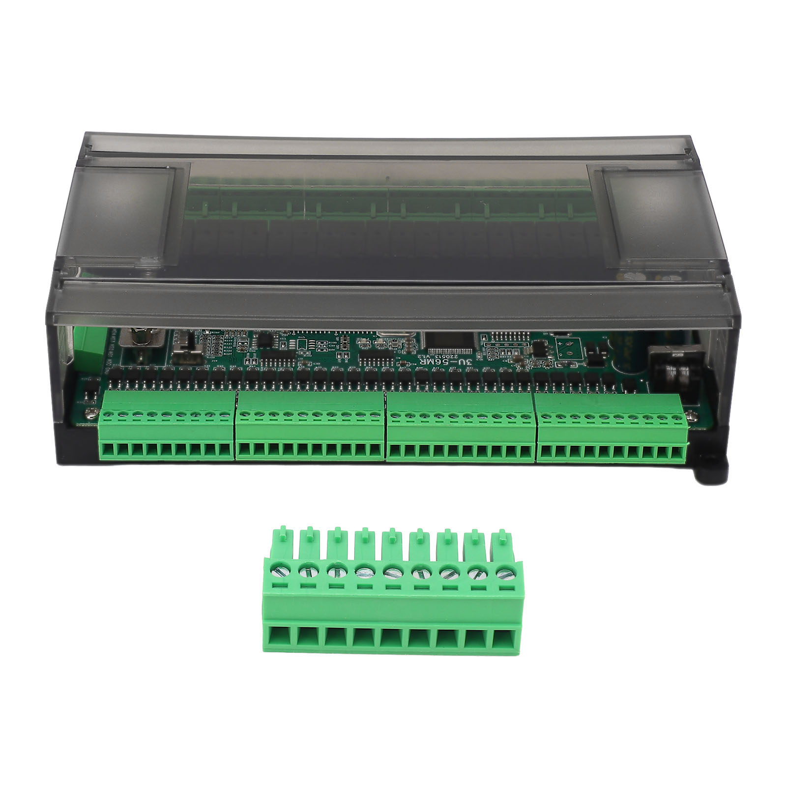 PLC Control Board 32 Input 24 Output 2 Channels 60K Programmable Logic Controller Relay Output ...