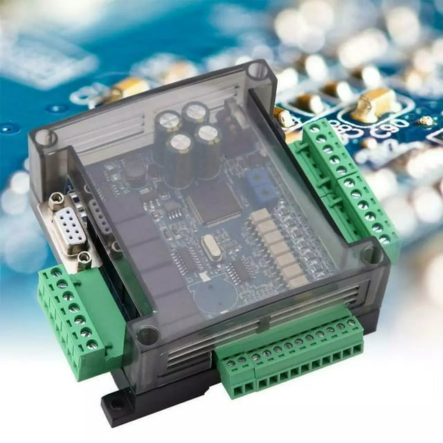 Plc Control Board Fx3u 14mr 8 Input 6 Output Programmable Controller