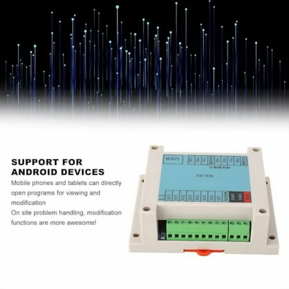 PLC Control Programmable Logic Controller, RX-03 DC 12-24V Industrial ...
